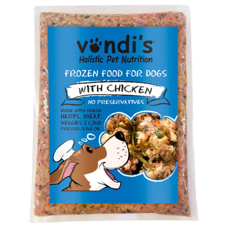 Frozen Food - Vondis Nutritional Dog Food
